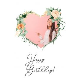 Buy Indian Summer Love Birthday Photo Card Online | Haati